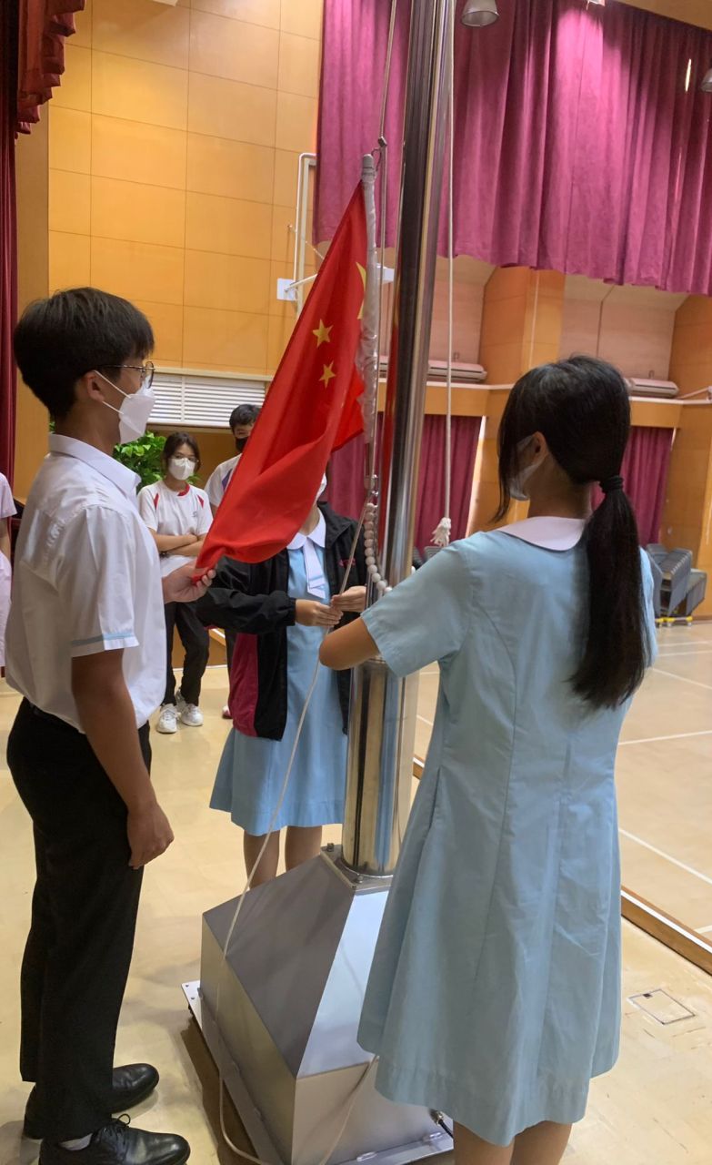 Training Programme for the Flag-raising Ceremony | ECF SAINT TOO CANAAN ...